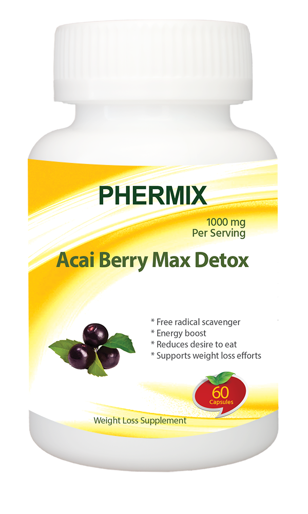 Acai Berry Max Detox Complex | Phermix