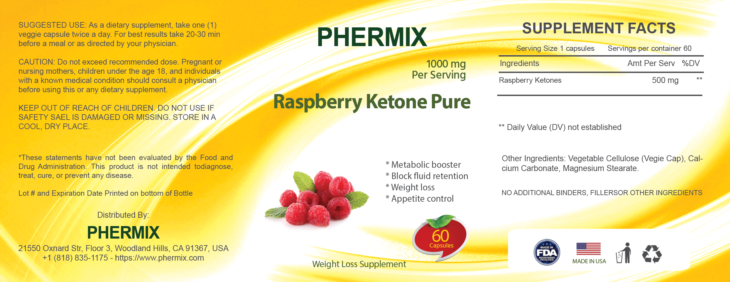 Raspberry Ketone Pure | Phermix